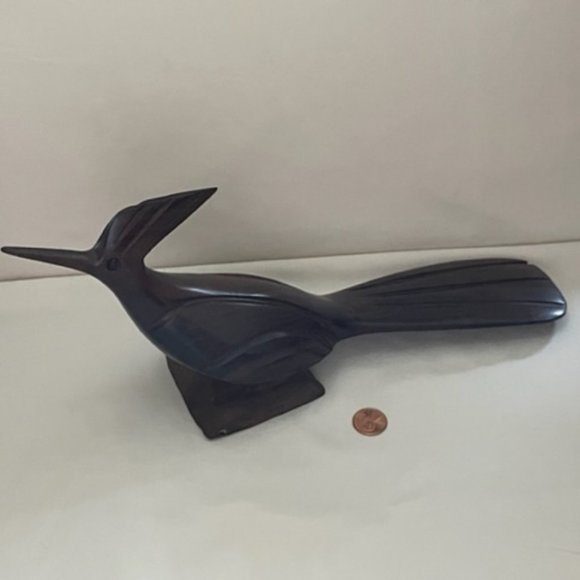 Vintage | Accents | Vintage Carved Wood Roadrunner | Poshmark